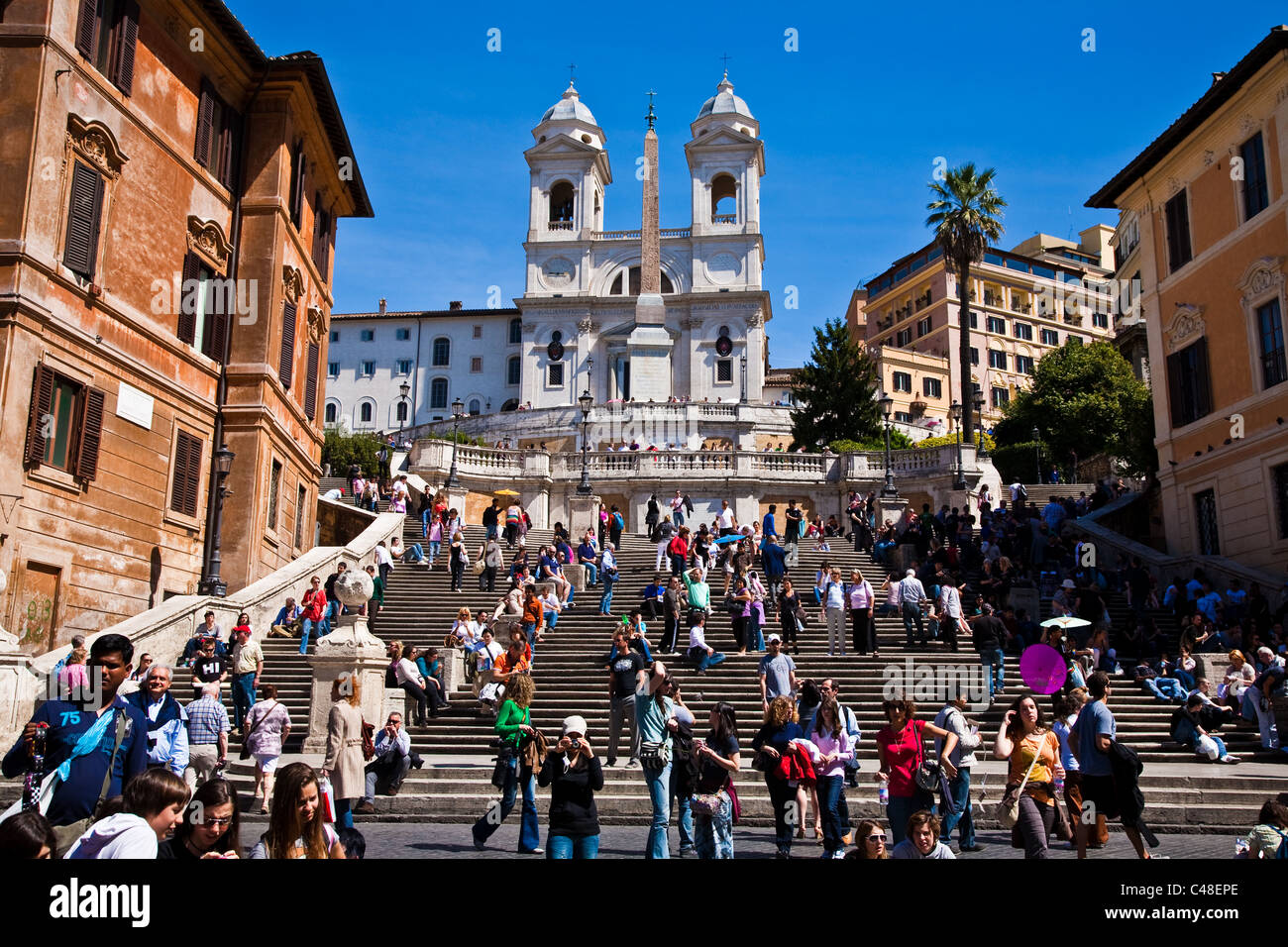 The Spanish Steps, Rome, Italy Stock Photo - Alamy