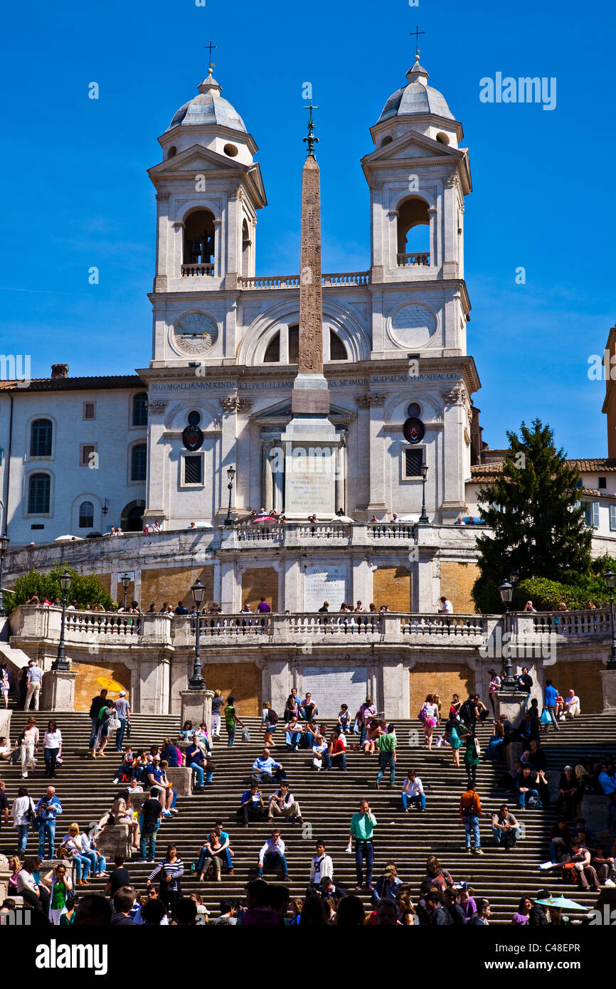 Spanish steps rome italy hi-res stock photography and images - Alamy