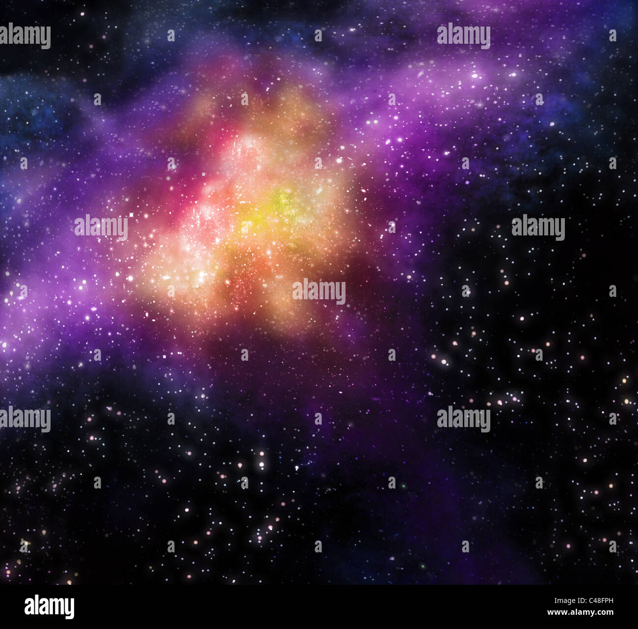 stars and nebula galaxy in deep outer space Stock Photo - Alamy