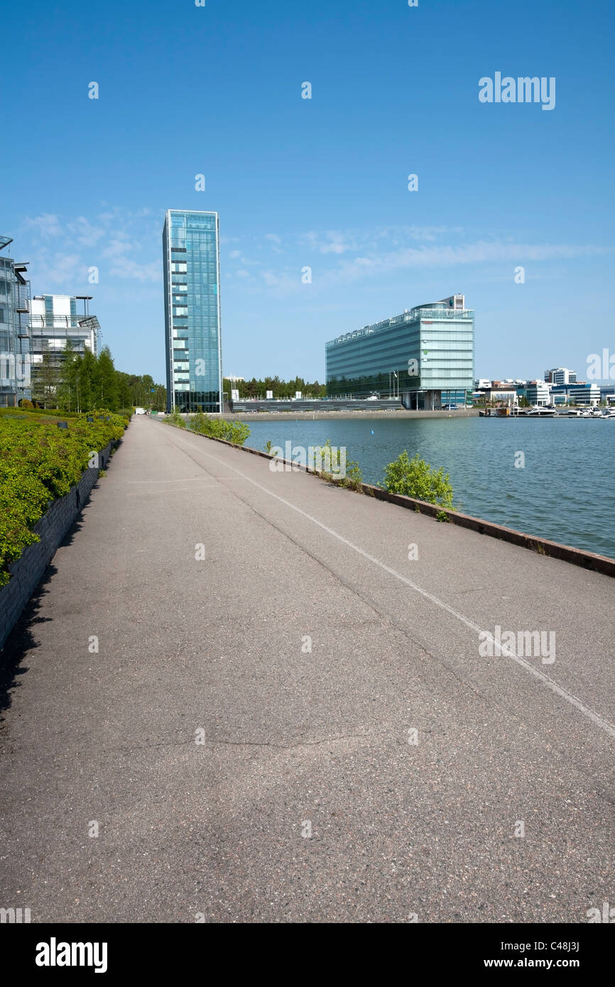 office buildings in Keilaranta Espoo Finland Stock Photo - Alamy