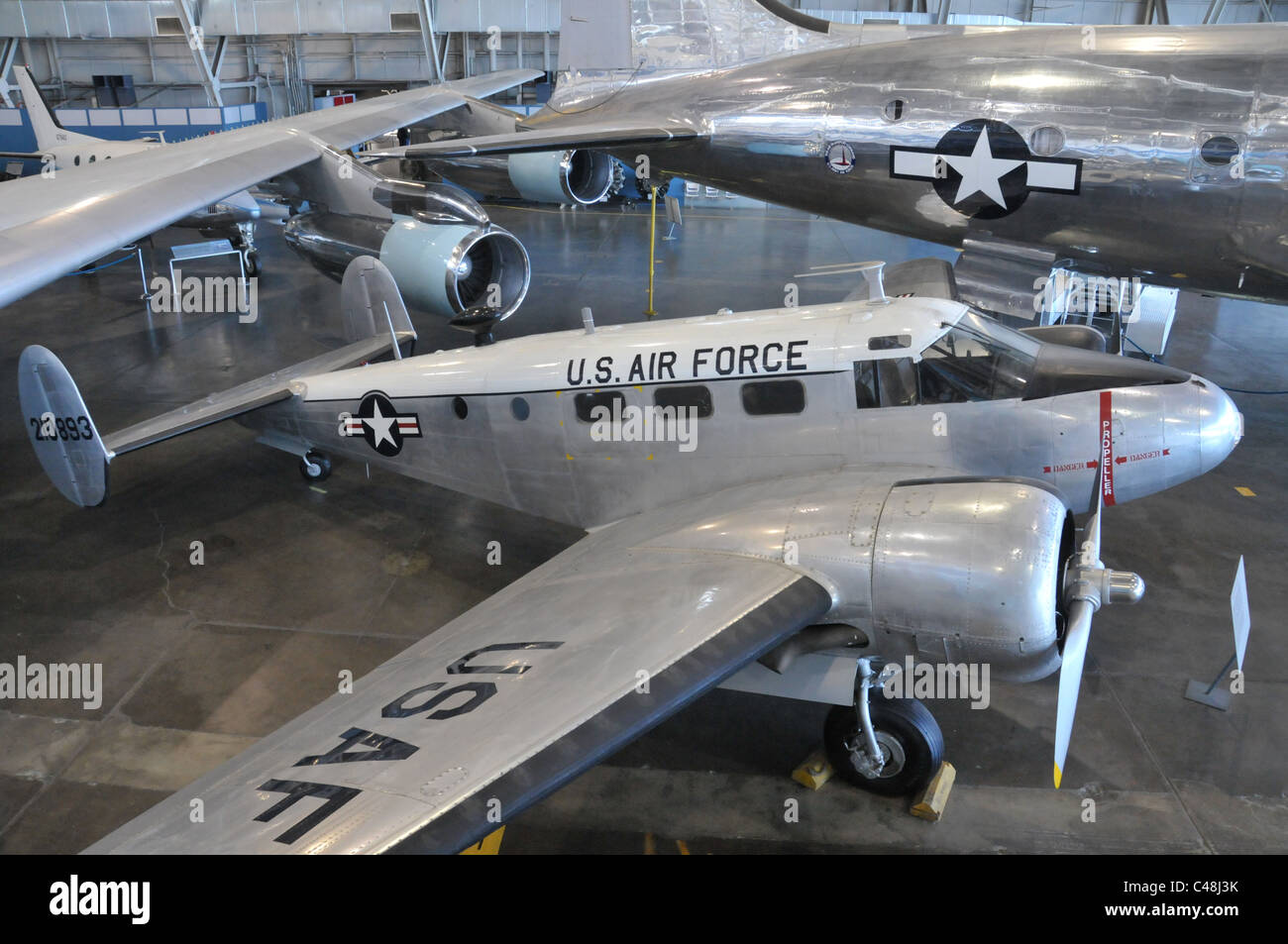 Beechcraft, Model 18 Stock Photo - Alamy