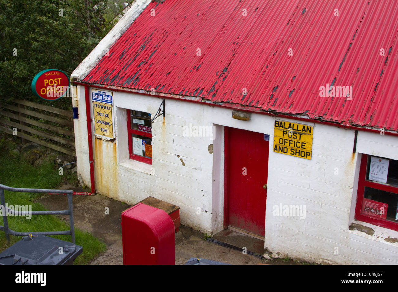 Scottish village post office hi-res stock photography and images - Alamy