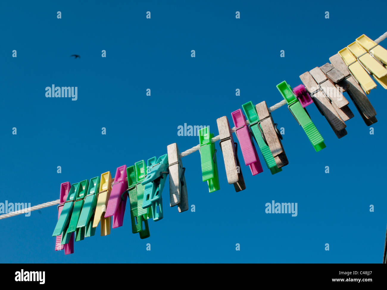 Clothes pegs hi-res stock photography and images - Alamy