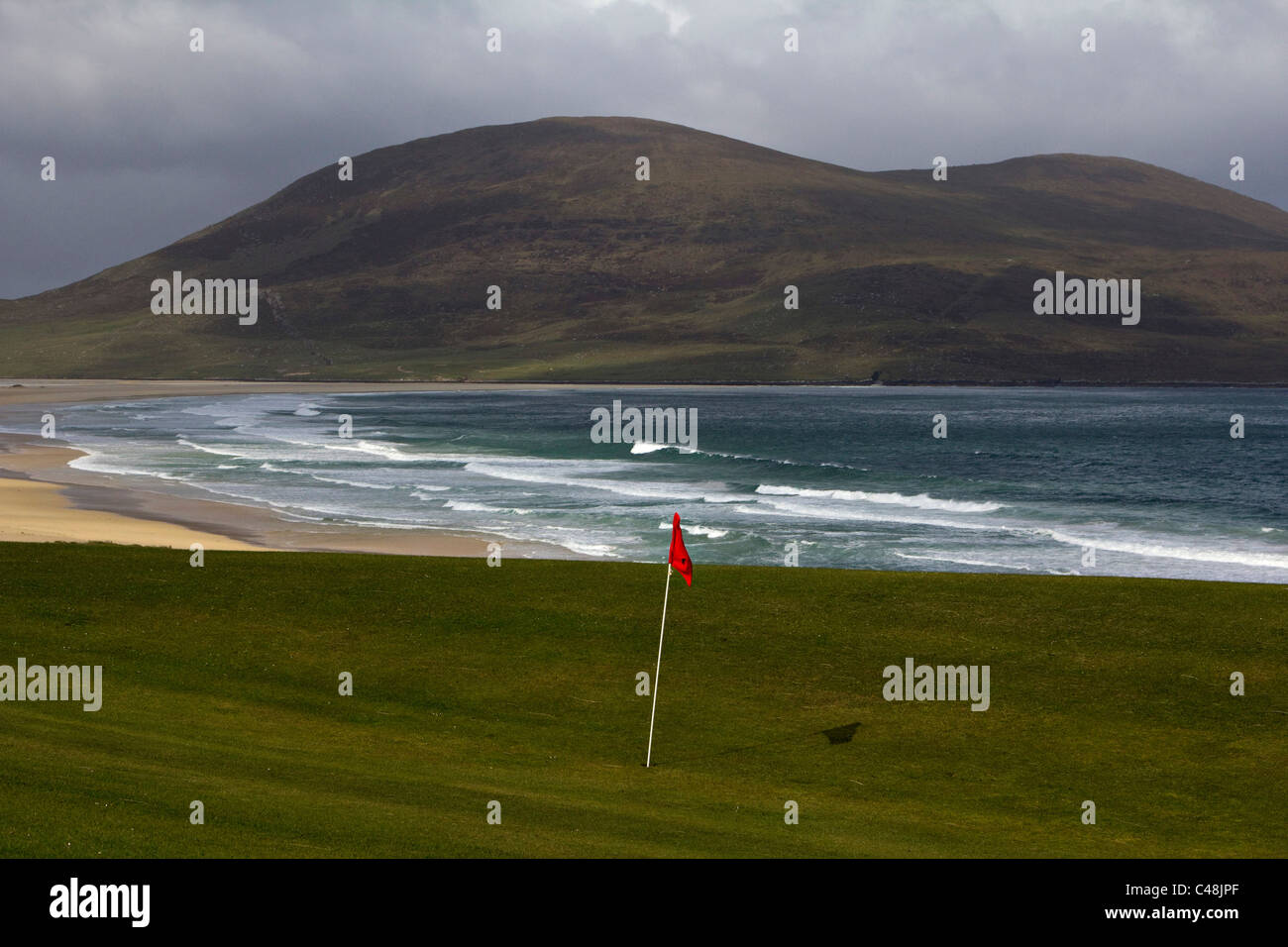 Isle of harris golf course at scarista beach, isle of harris, outer ...