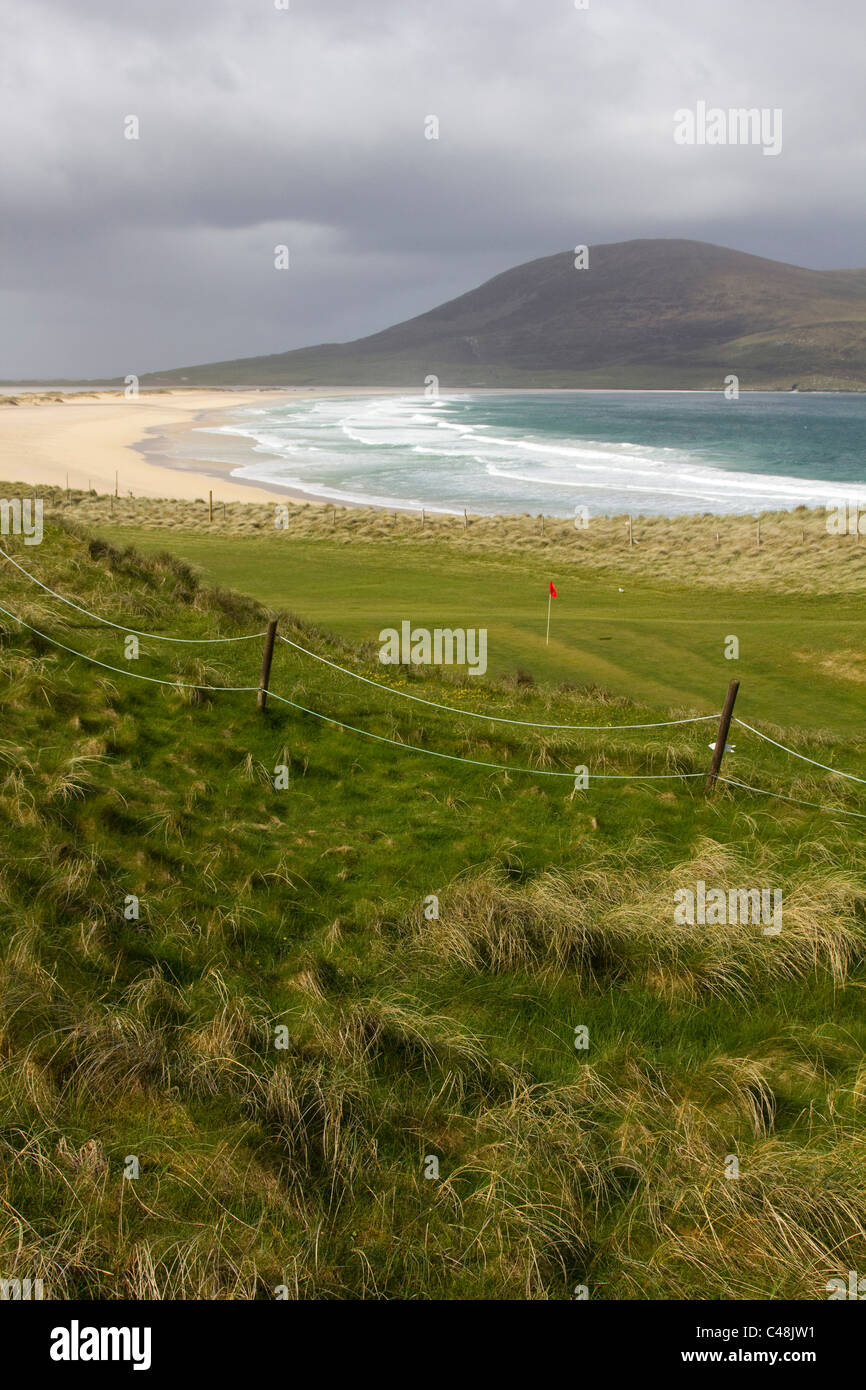 Isle of harris golf course at scarista beach, isle of harris, outer ...