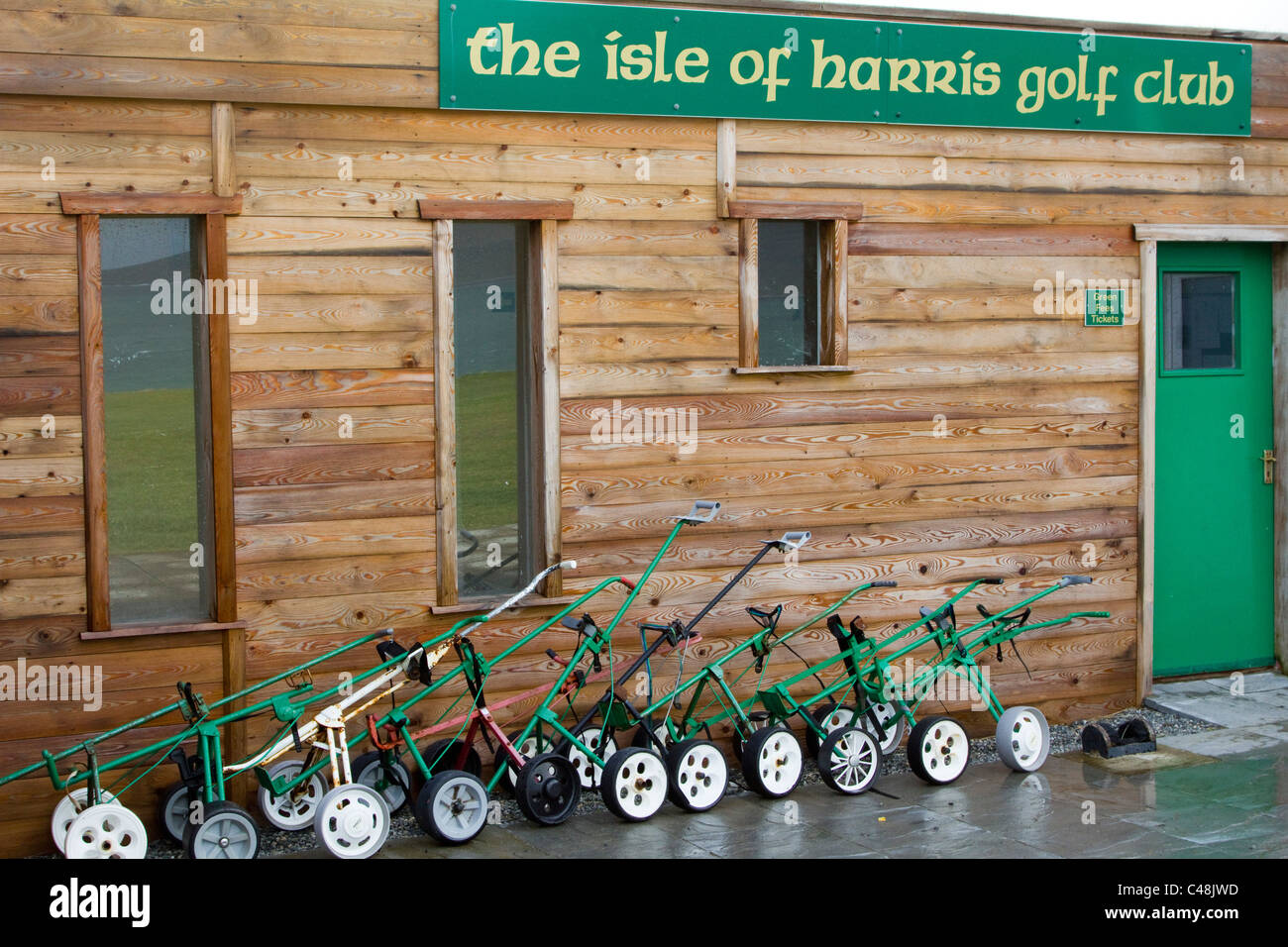 Isle of harris golf course at scarista beach, isle of harris, outer ...
