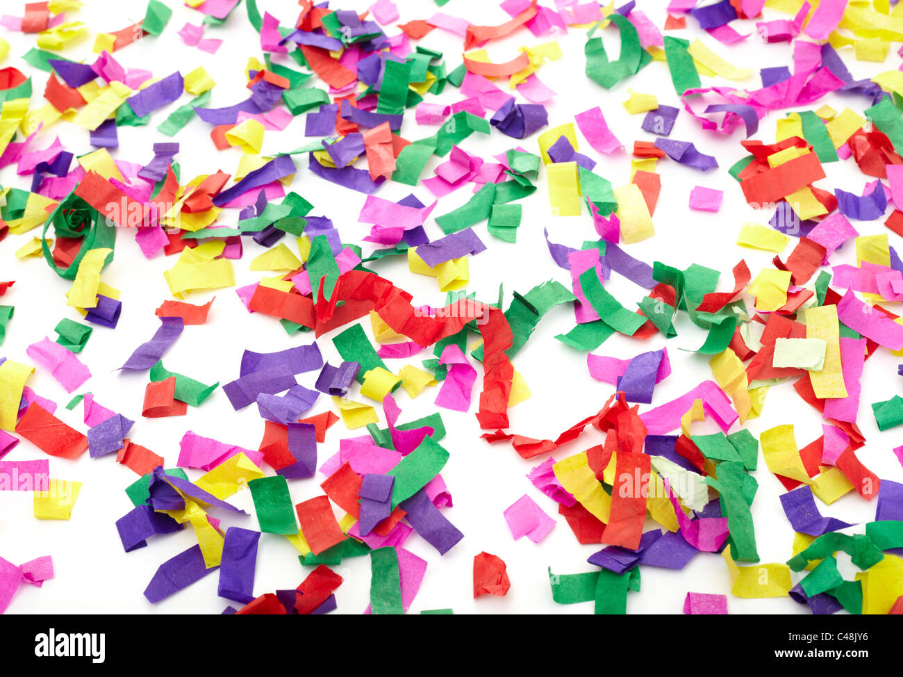 Confetti falling white background hi-res stock photography and images ...