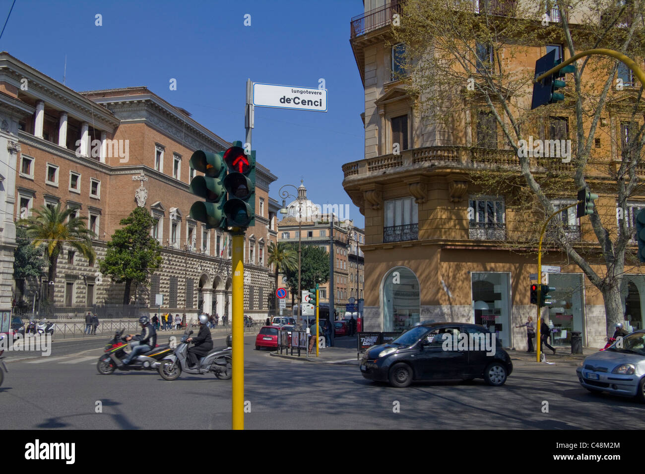 Boulevard with bicycles hi-res stock photography and images - Alamy