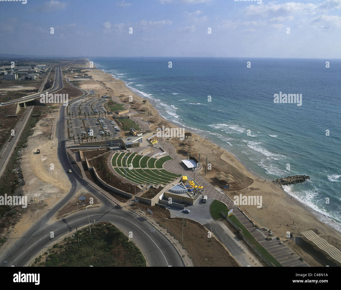 Aerial photograph of the northern Costal plain Stock Photo - Alamy