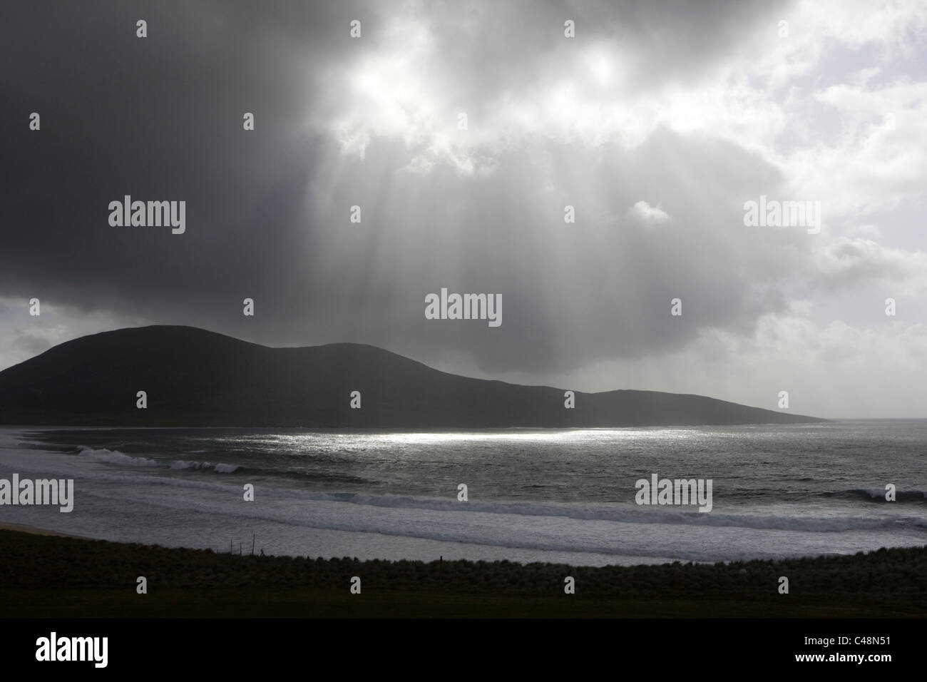 Isle of harris golf course at scarista beach, isle of harris, outer ...