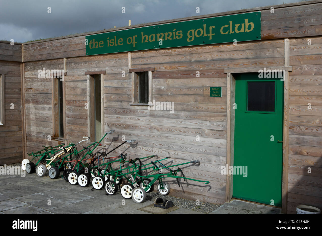 Isle of harris golf course at scarista beach, isle of harris, outer ...