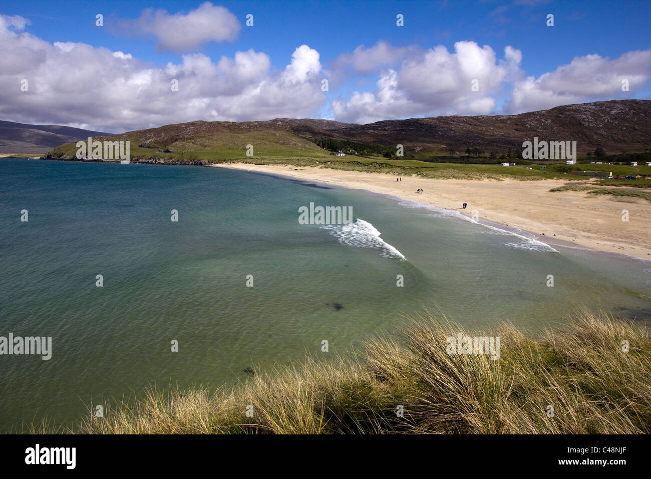 horgabost beach isle of harris western isles outer hebrides highlands ...