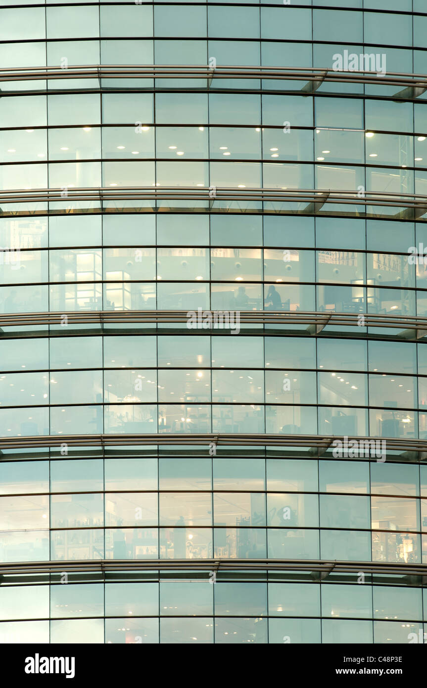 detail of a glass facade Stock Photo - Alamy