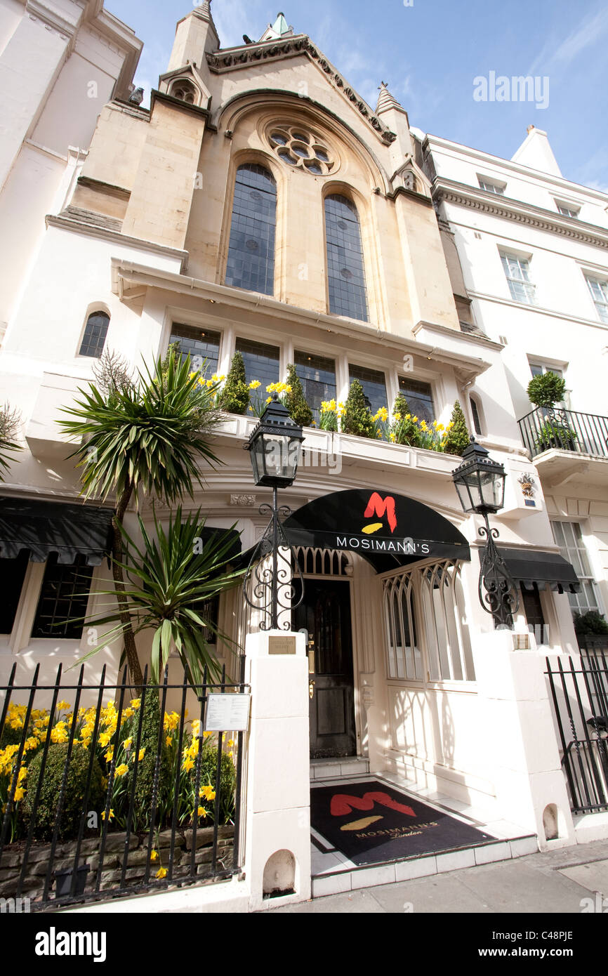 Mosimann's private dining club in Belgrave Square and owned and run by ...