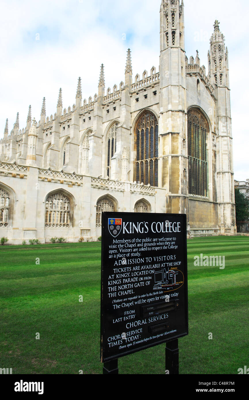 Kings college hi-res stock photography and images - Alamy