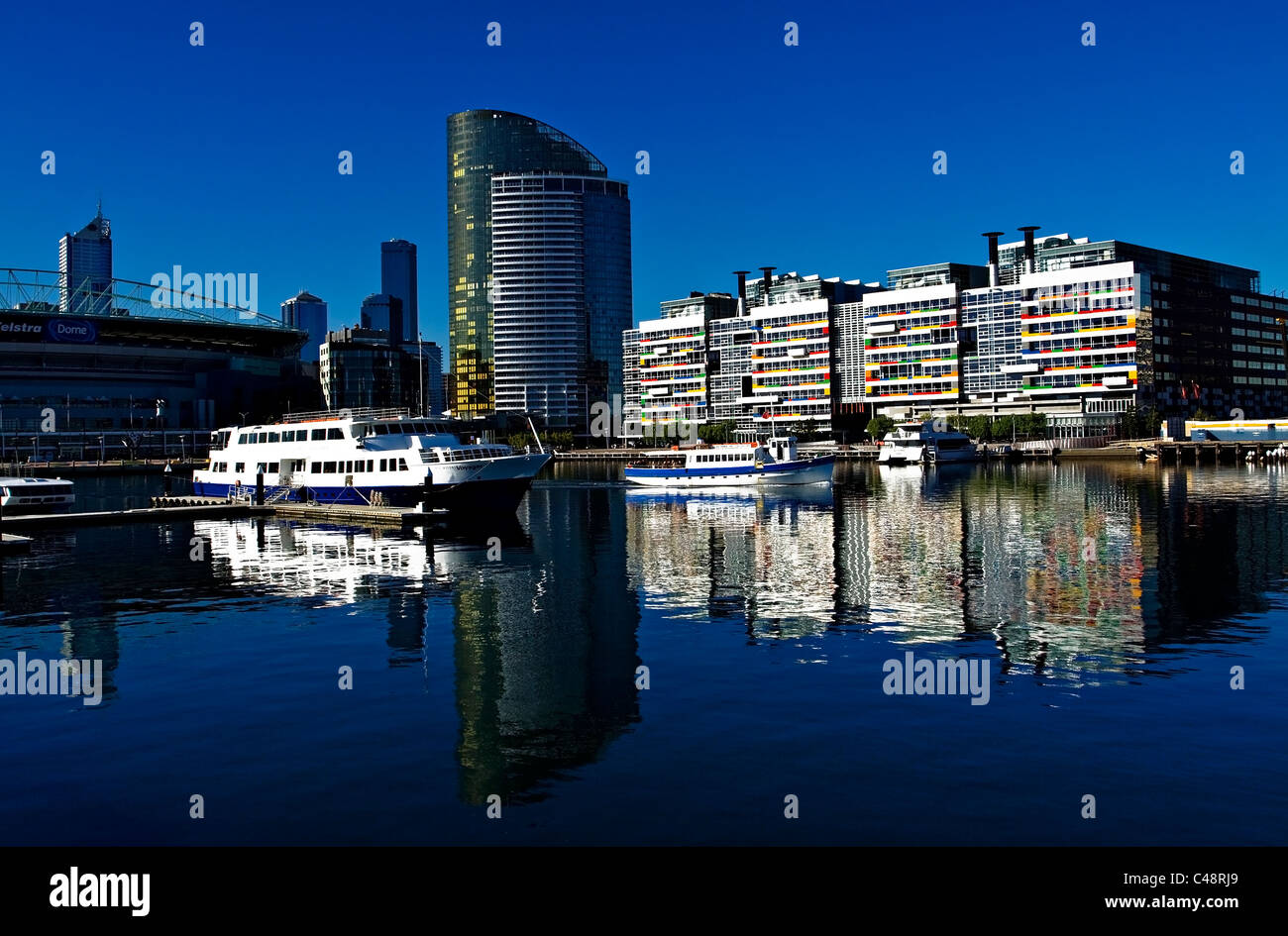 Melbourne Australia / Modern office buildings in the Melbourne ...