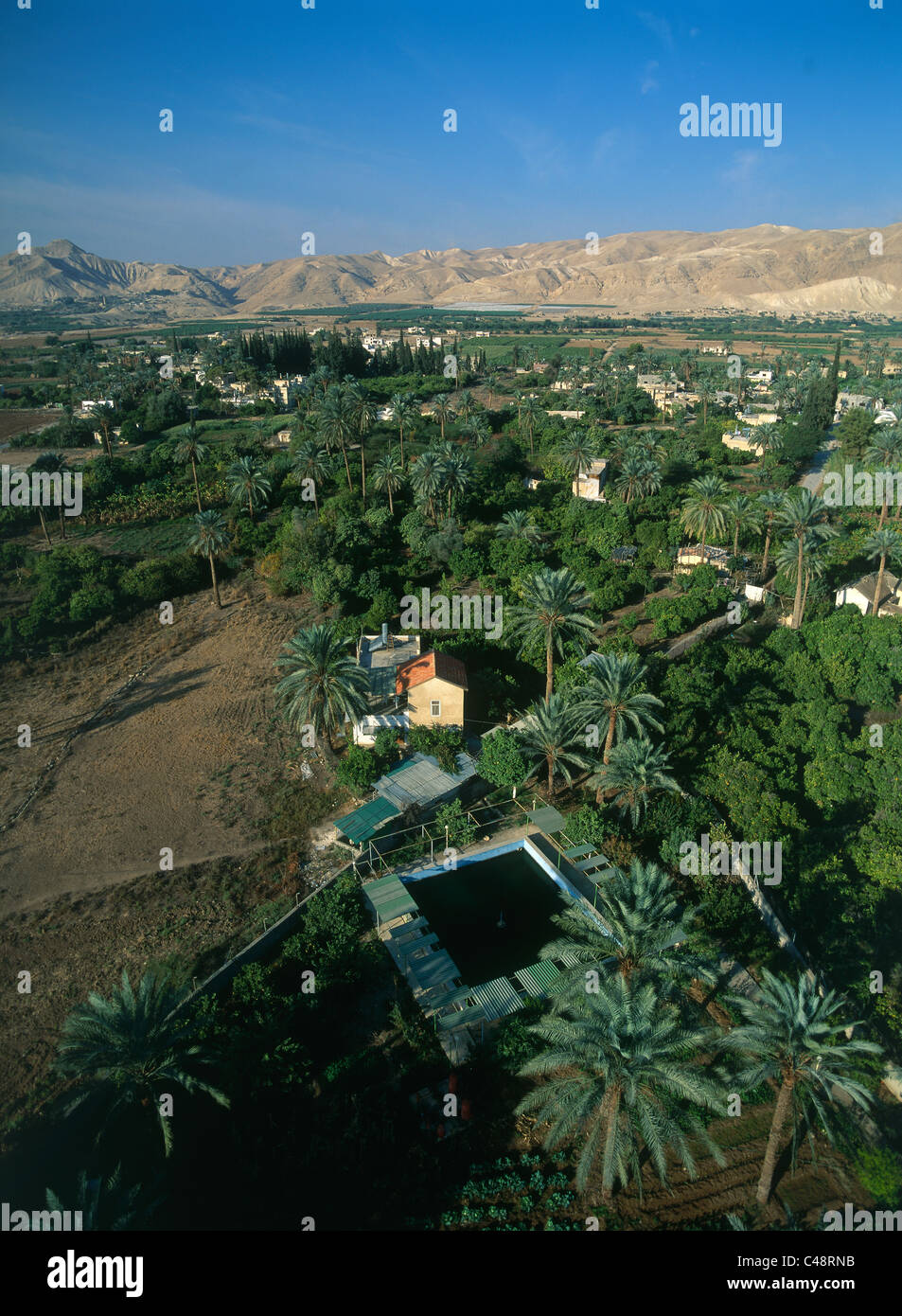 Jericho aerial hi-res stock photography and images - Alamy