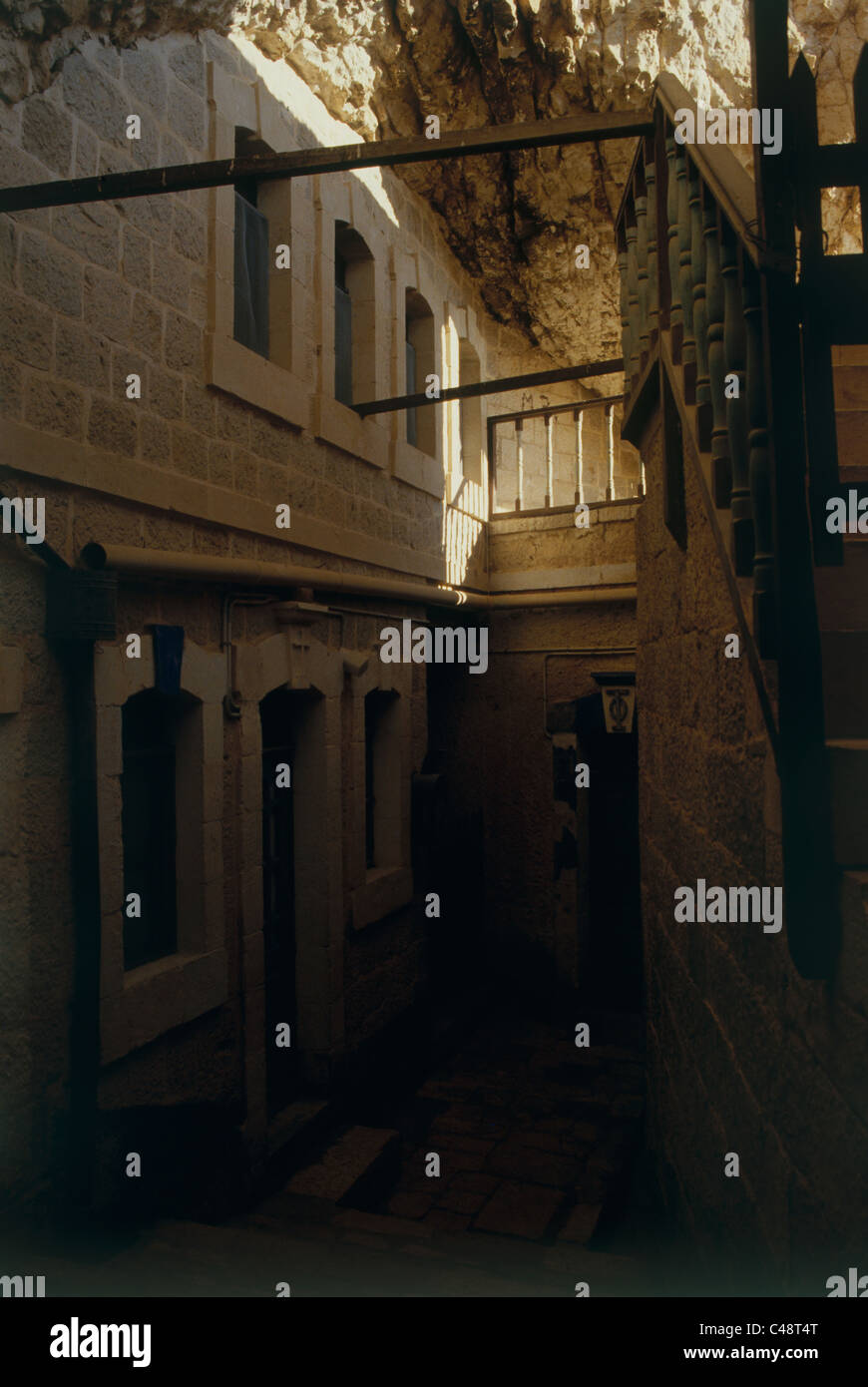 Inside the Quarntal Monastery Stock Photo - Alamy