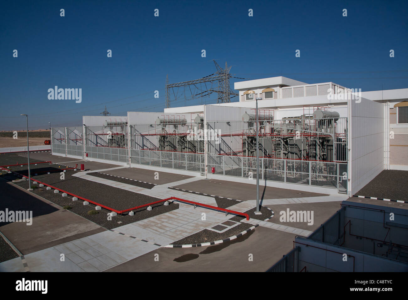 Electricity Transmission Sub Stations High Resolution Stock Photography ...