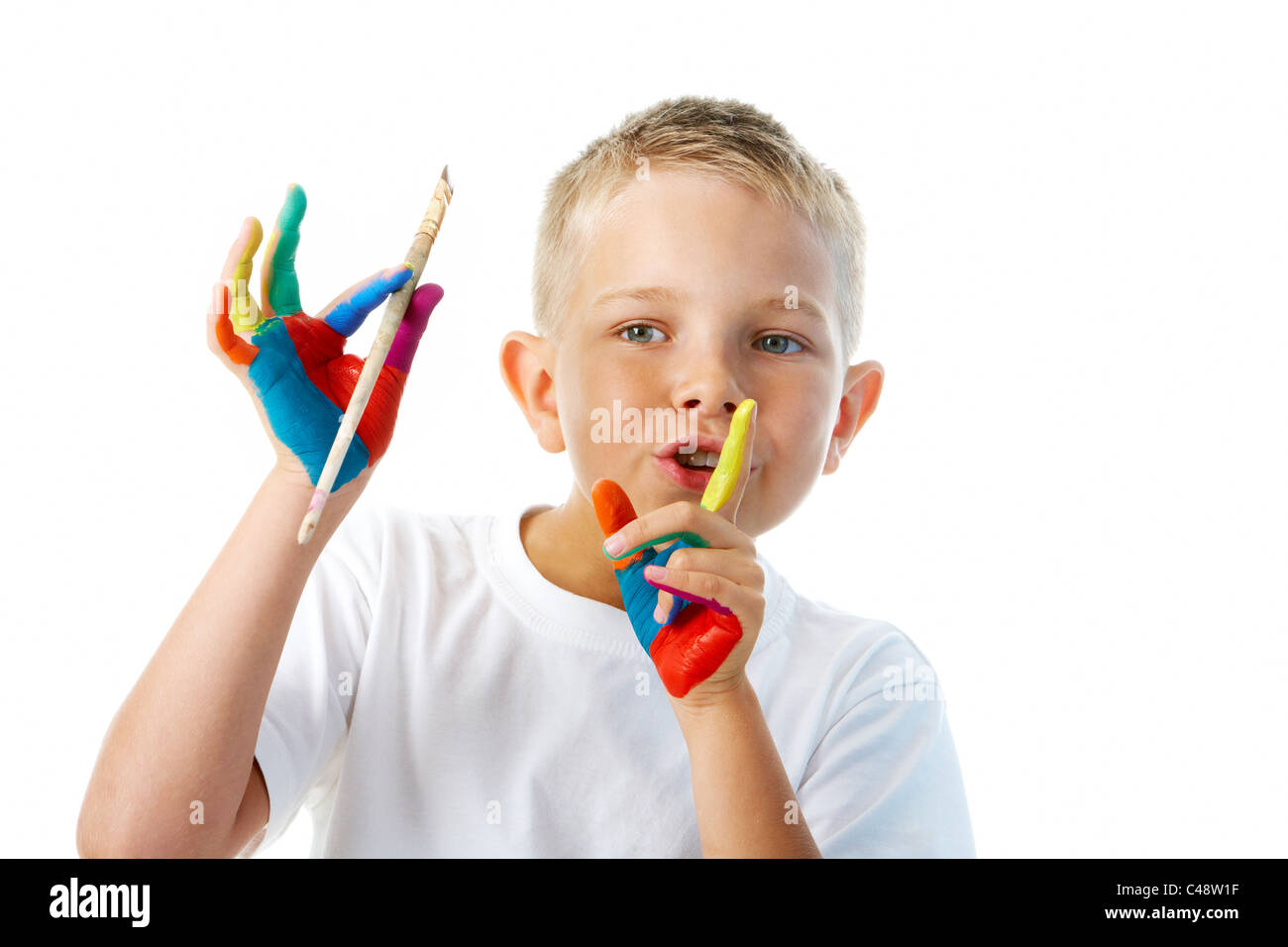 Shhh kid hi-res stock photography and images - Alamy