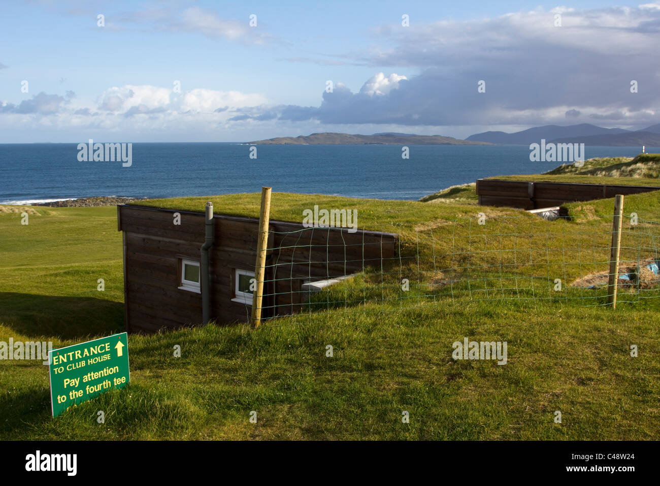 Isle of harris golf course at scarista beach, isle of harris, outer ...