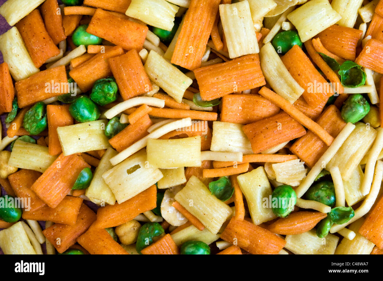 Rice cracker snacks Stock Photo - Alamy