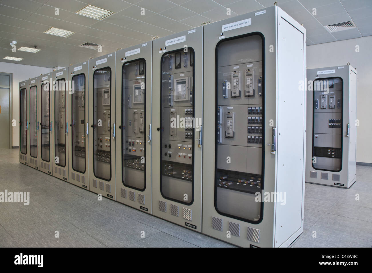 Al Ain Sub Station Power Plant Abu Dhabi UAE Stock Photo - Alamy