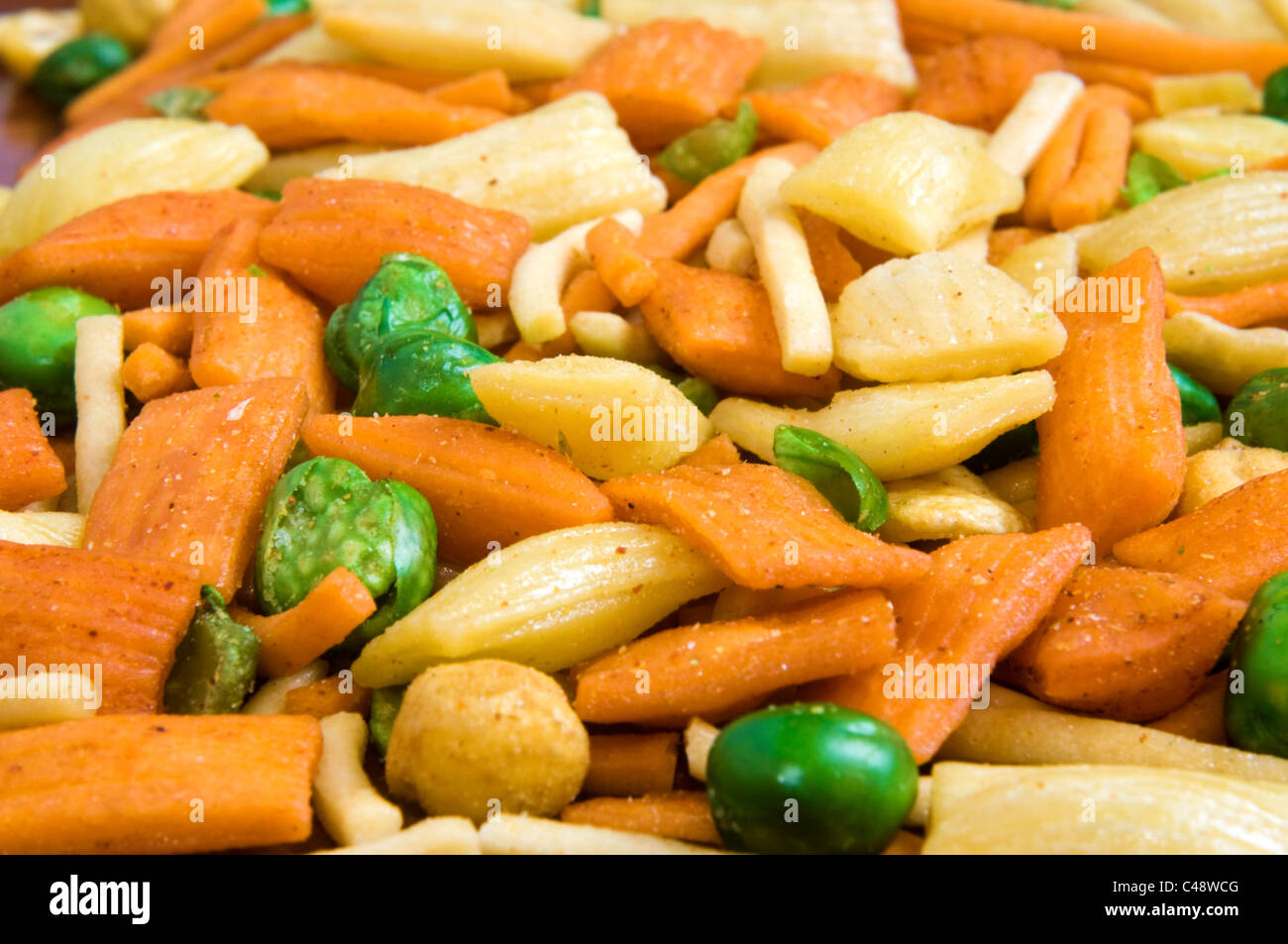 Rice cracker snacks Stock Photo - Alamy