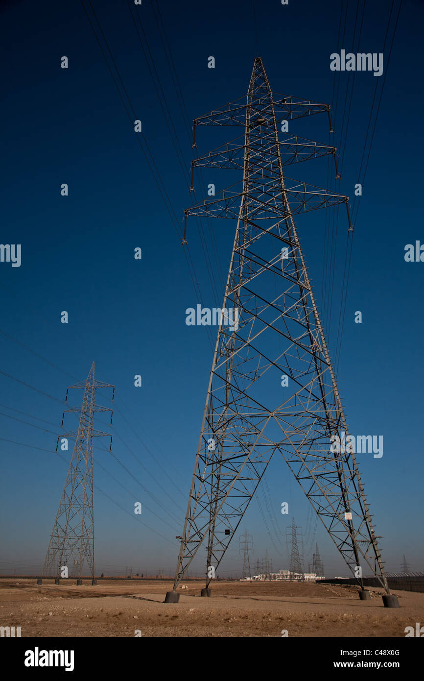 Al Ain Sub Station Power Plant Abu Dhabi UAE Stock Photo - Alamy