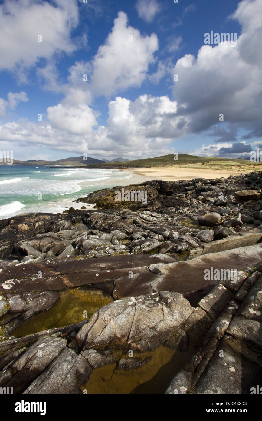 horgabost beach isle of harris western isles outer hebrides highlands ...