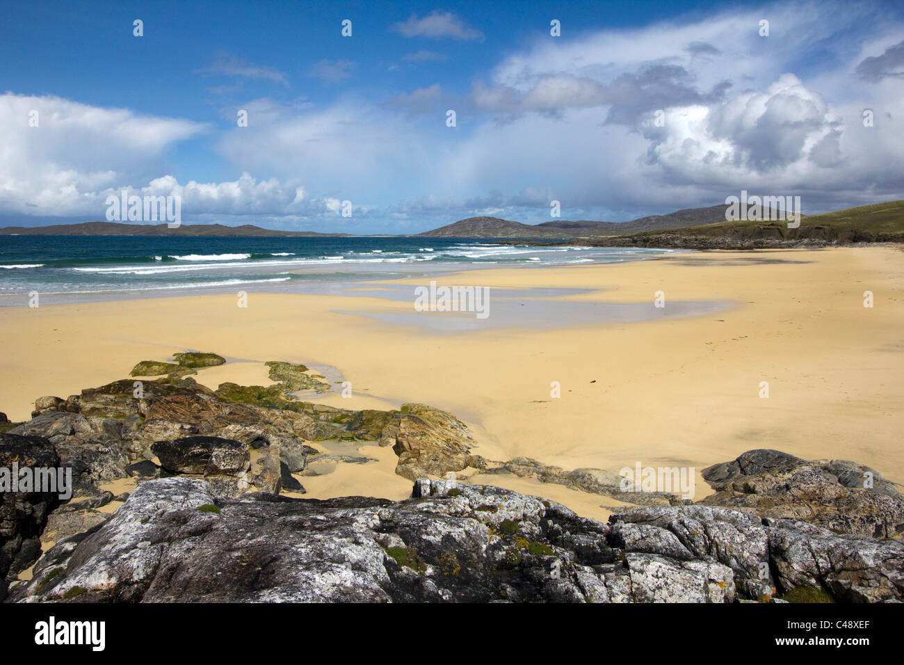 horgabost beach isle of harris western isles outer hebrides highlands ...