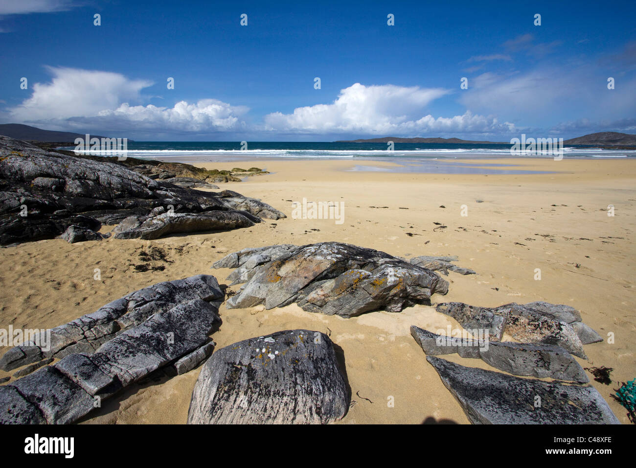 horgabost beach isle of harris western isles outer hebrides highlands ...
