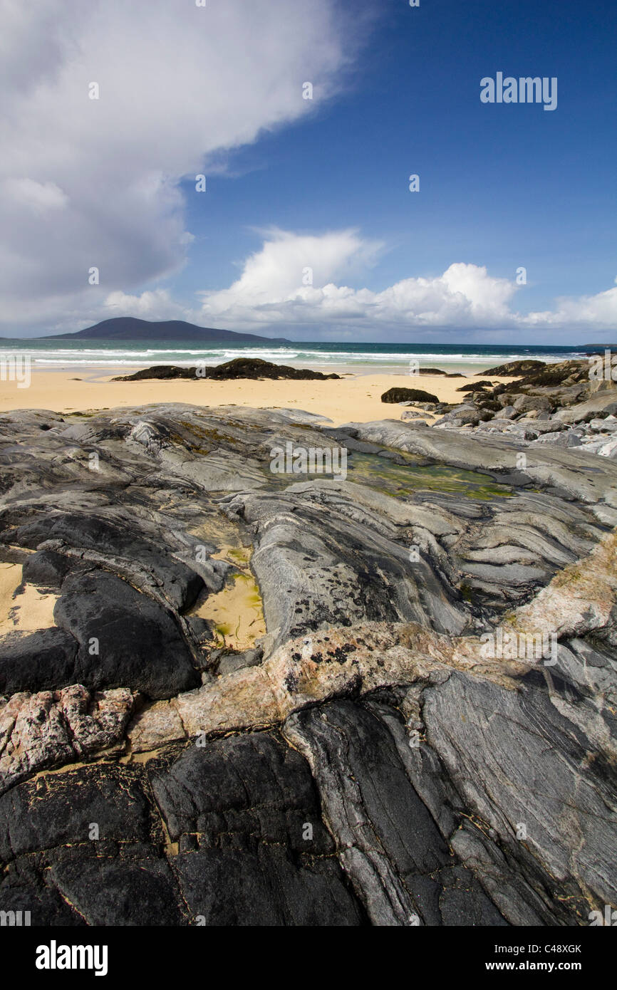 horgabost beach isle of harris western isles outer hebrides highlands ...