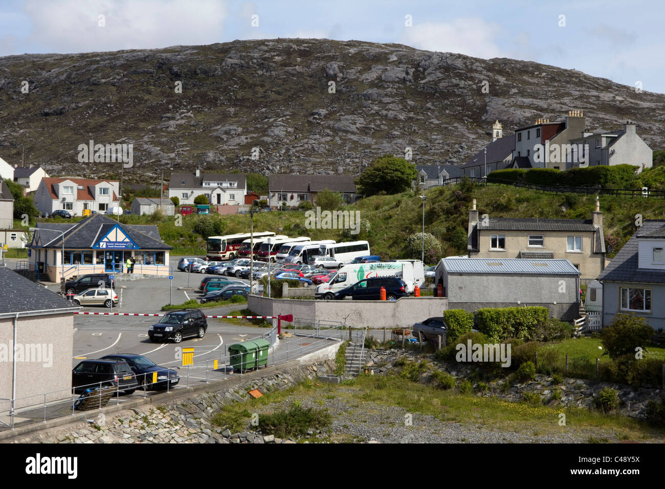 tarbet isle of harris western isles scotland Stock Photo - Alamy
