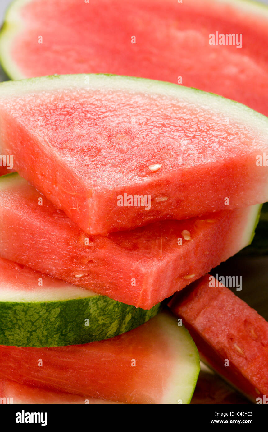 Watermelon on white Stock Photo - Alamy