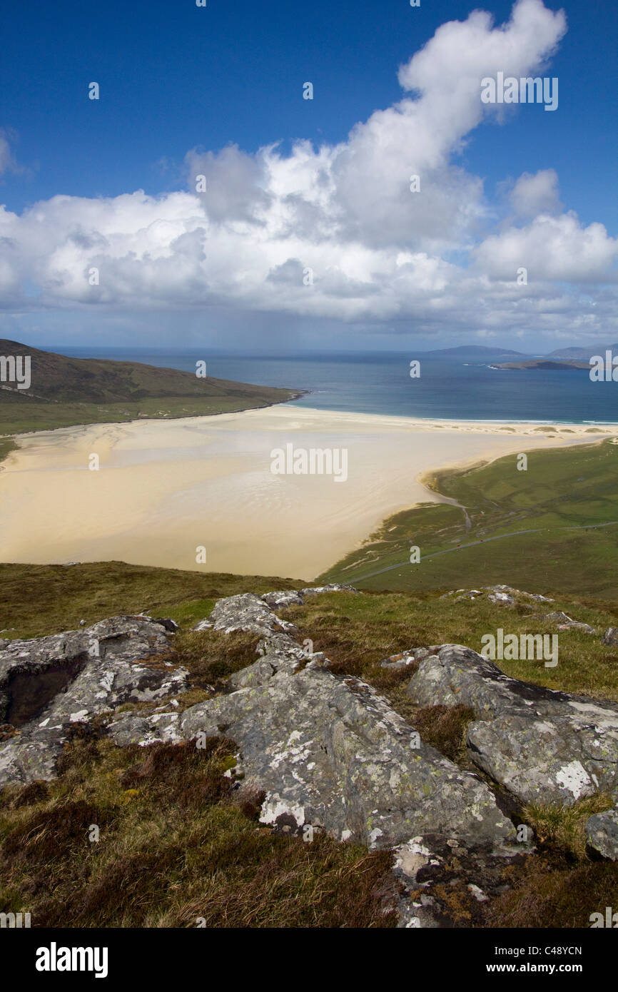 scarista beach isle of harris outer hebrides western isles highlands ...