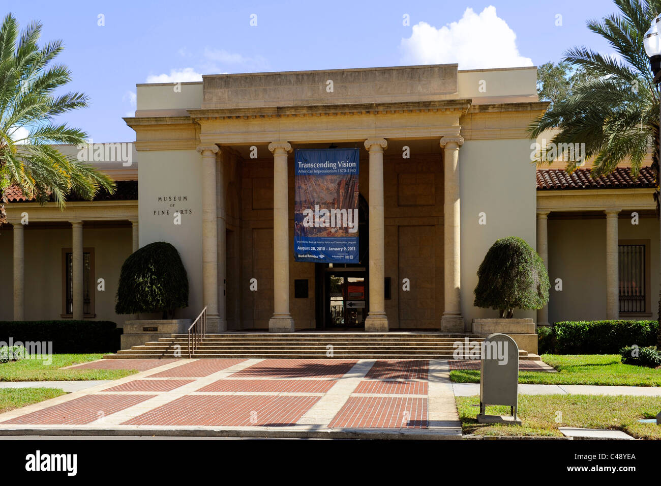 Museum of Fine Arts downtown St. Petersburg Florida Stock Photo - Alamy