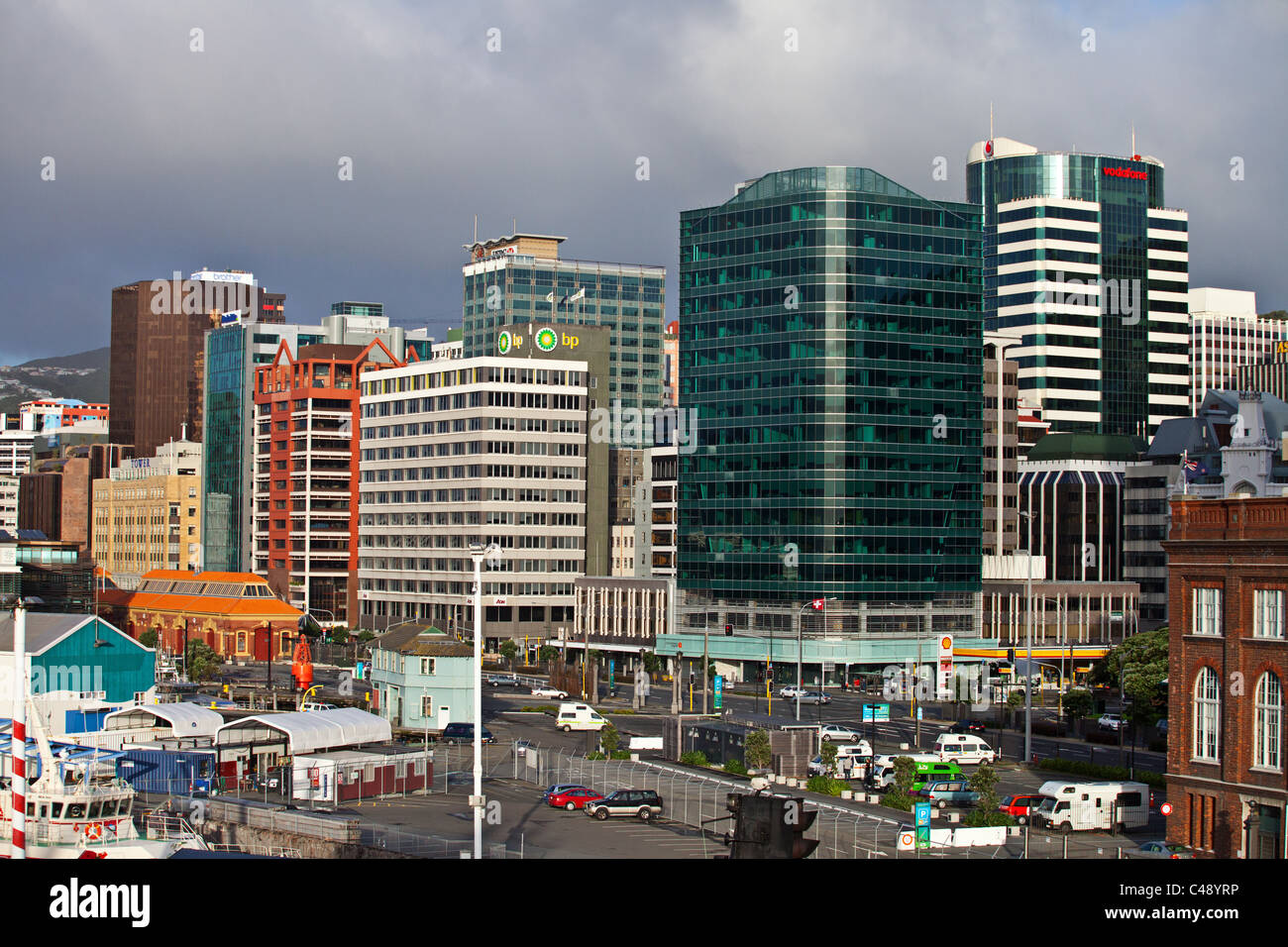 Wellington city skyline hi-res stock photography and images - Alamy