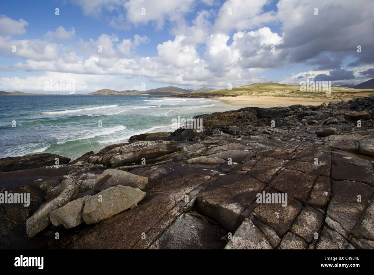 horgabost beach isle of harris western isles outer hebrides highlands ...
