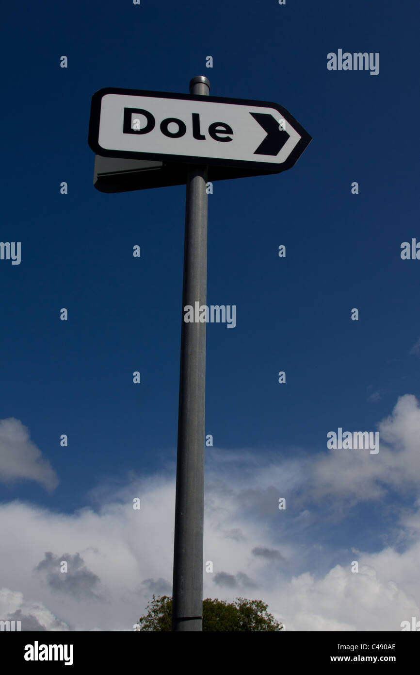 Unemployment roadsign hi-res stock photography and images - Alamy