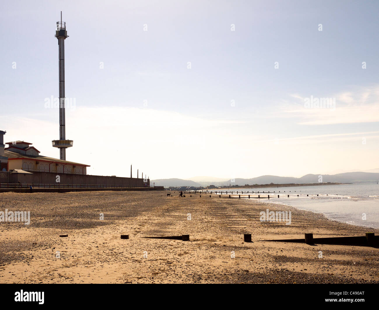 Rhyl beach hi-res stock photography and images - Alamy