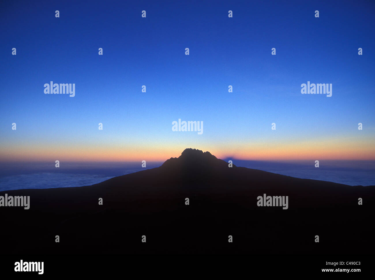 Mt kilimanjaro evening hi-res stock photography and images - Alamy