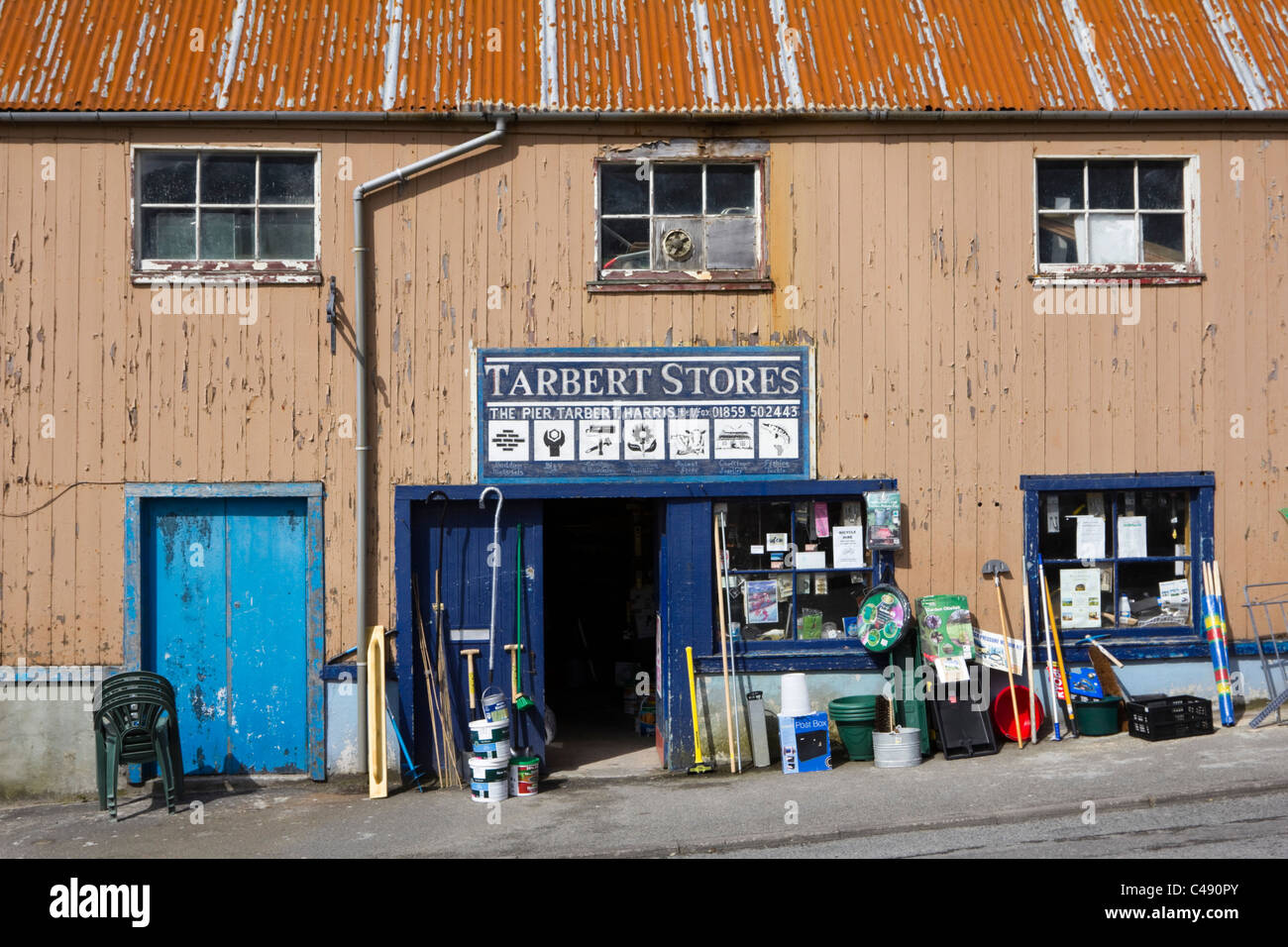 tarbet isle of harris western isles scotland outer hebrides Stock Photo ...