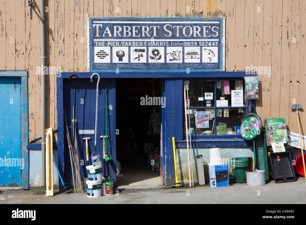 tarbet isle of harris western isles scotland outer hebrides Stock Photo ...