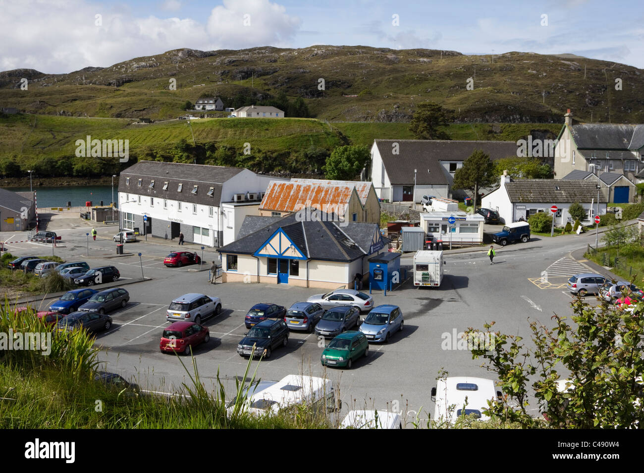 tarbet isle of harris western isles scotland outer hebrides Stock Photo ...