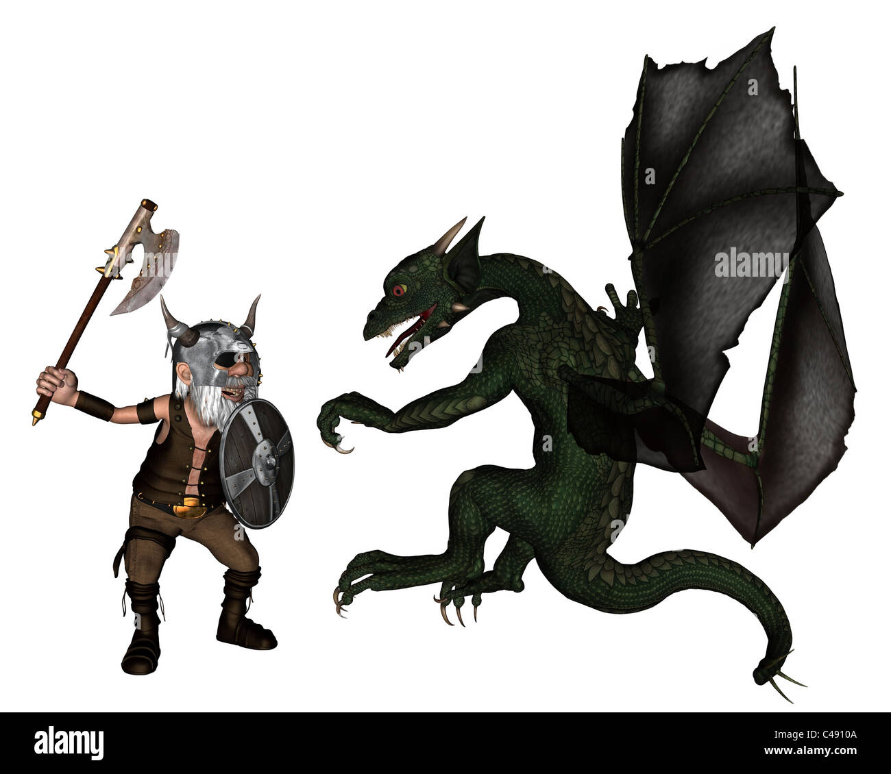 Viking battle art hi-res stock photography and images - Alamy