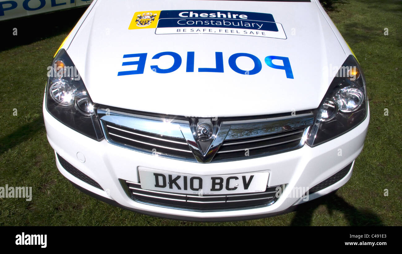 Cheshire police car hi-res stock photography and images - Alamy