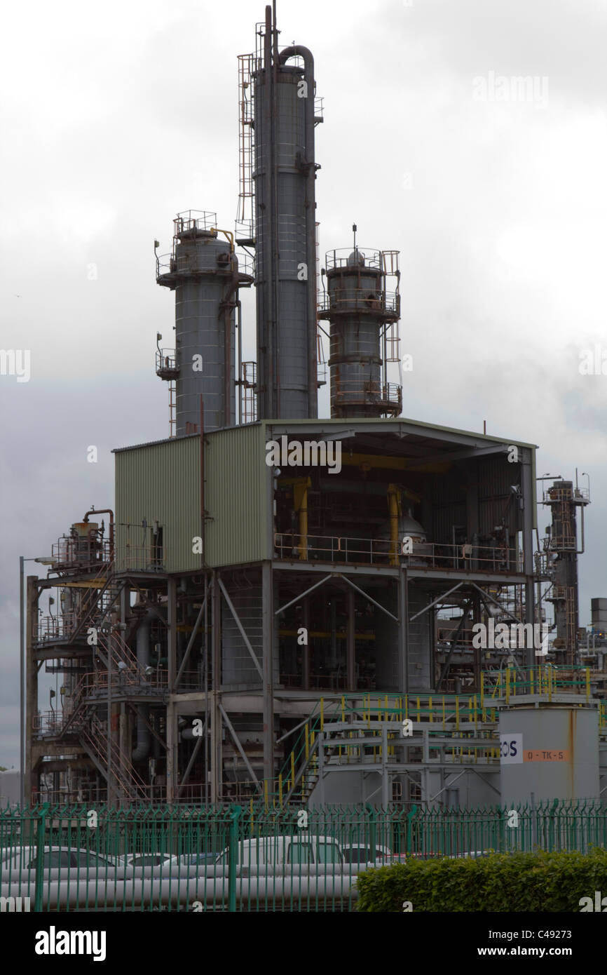 grangemouth chemical works scotland Stock Photo - Alamy