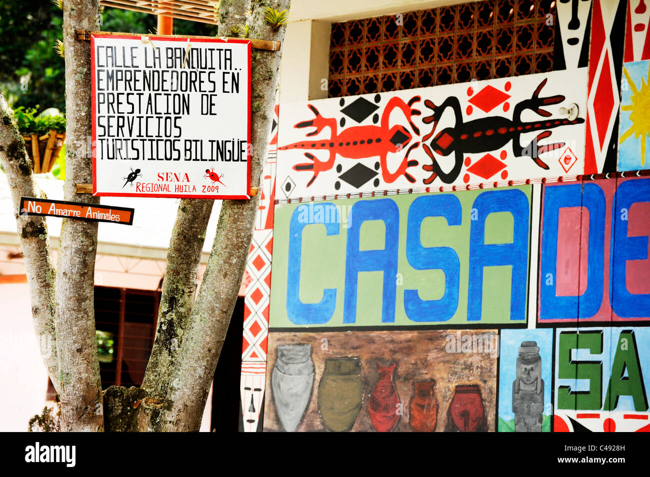 Spanish street signs hi-res stock photography and images - Alamy