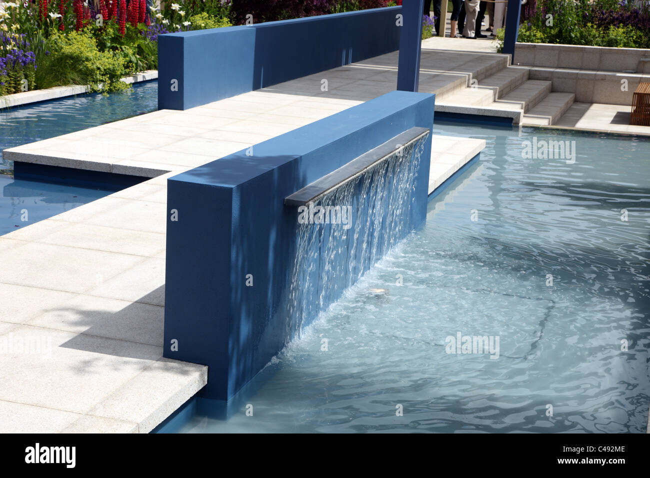 Think Blue, Irish water garden designed by Jane McCorkell for Bloom ...